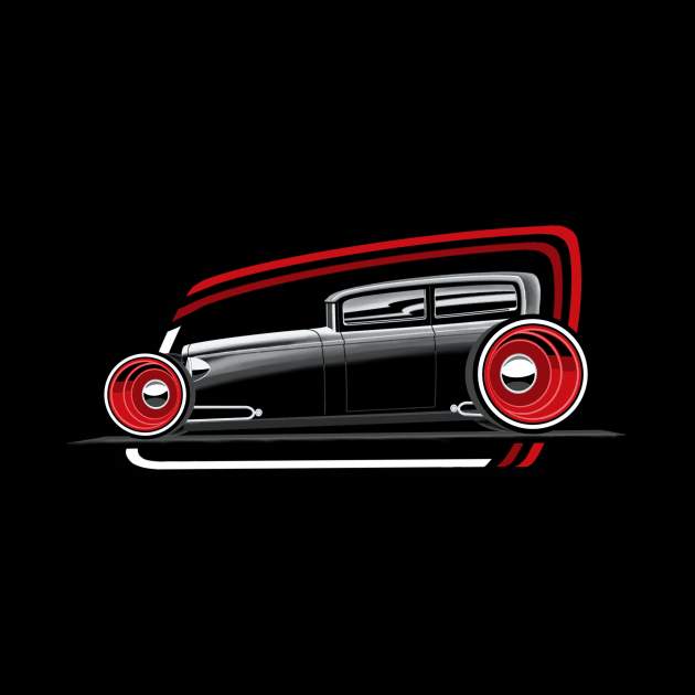 Scarab Motorsports Rat Rod Logo - Hot Rod Art - Pin | TeePublic