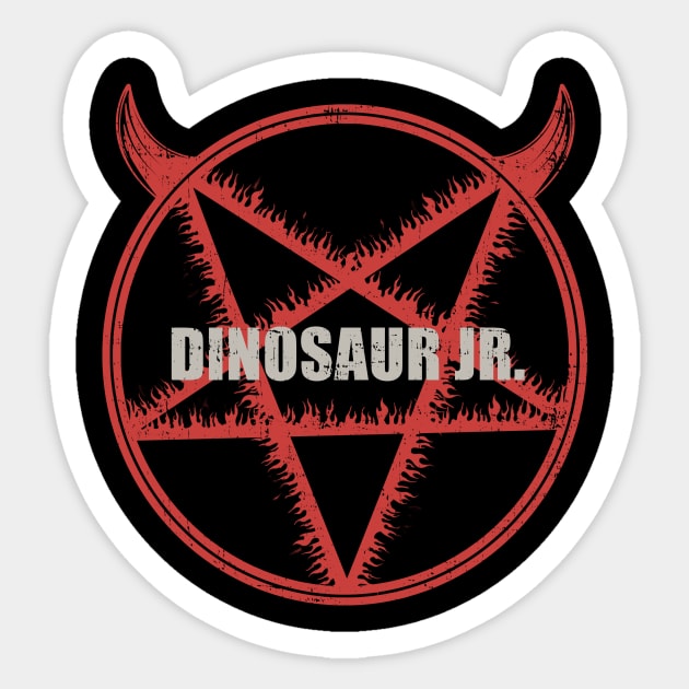 best star vintage dinosaur jr - Dinosaur Jr - Sticker | TeePublic
