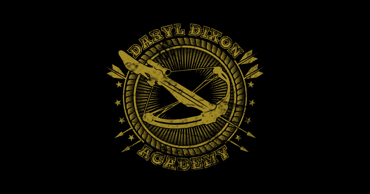 Daryl Dixon Academy - The Walking Dead - Sticker | TeePublic
