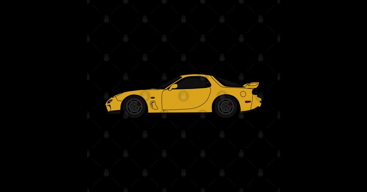 Mazda RX7 FD - Rx7 - Posters and Art Prints | TeePublic
