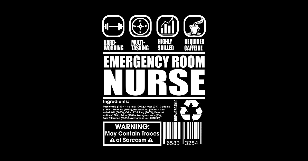 ER Nurse, Emergency Nurse, ER Nurse Stethoscope, Emergency Department ...