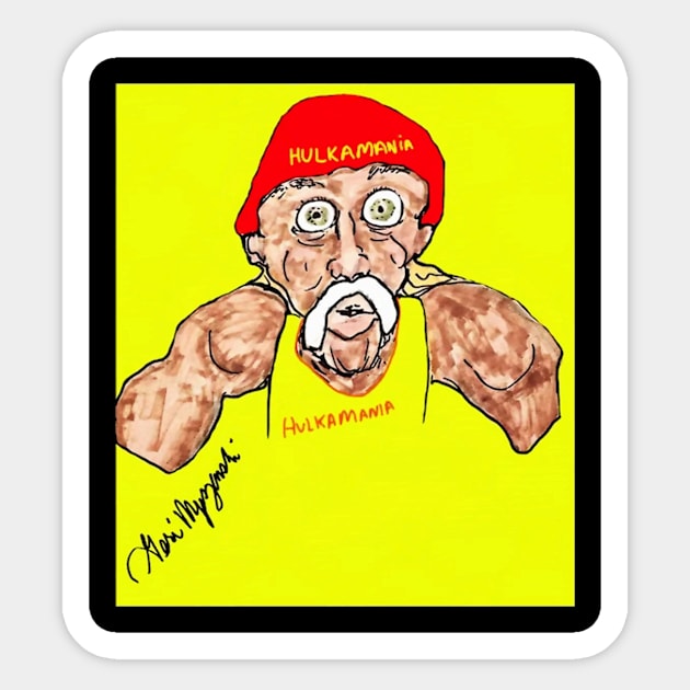 Hulk Hogan 90's - Hulk Hogan - Sticker | TeePublic