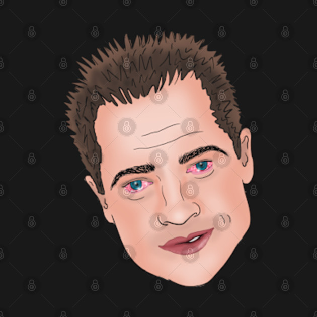 Brendan Fraser Crying Eyes Dank Meme - Brendan Fraser - T-Shirt