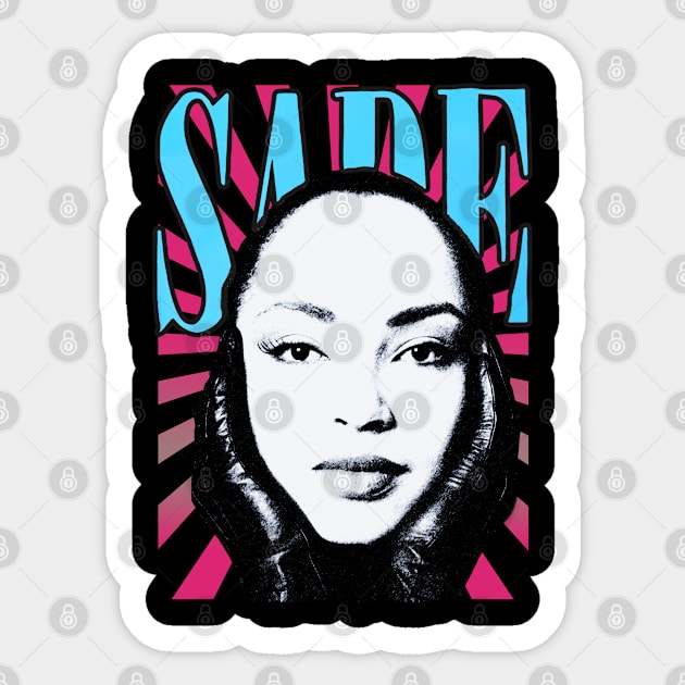 Vintage Style - Sade Adu - Music - Sticker | TeePublic