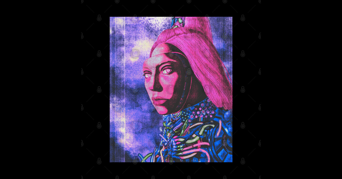 The Enigma Cyborg (Nightmare Version) - Woman - Sticker | TeePublic