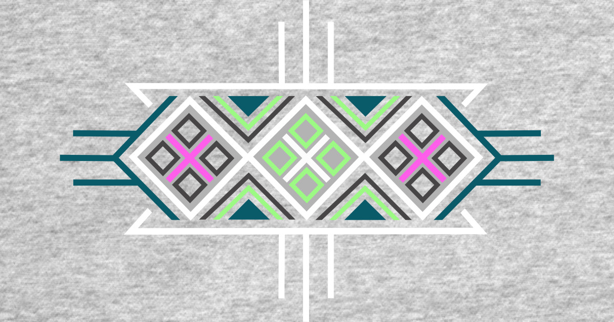 Indigenous style pattern design - Illustration Drawing Sketch Image ...