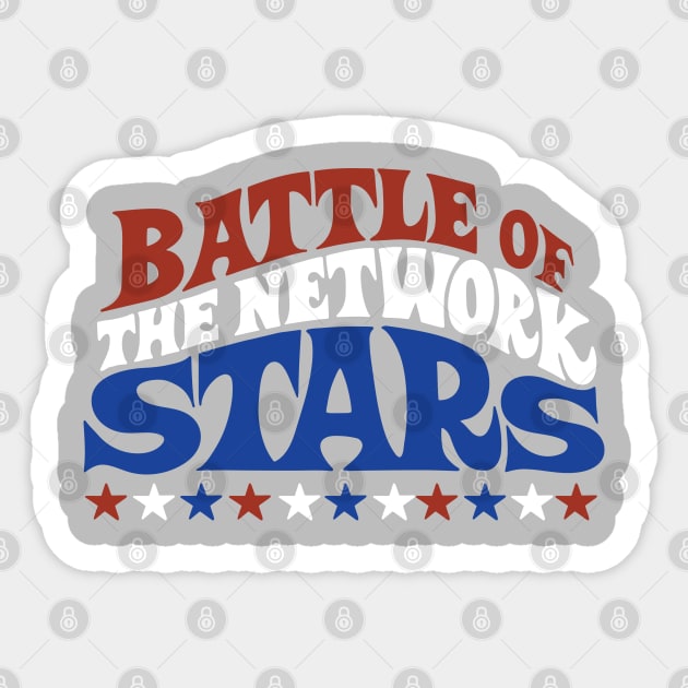 Battle Of The Network Stars - Battle Of The Network Stars - Sticker ...