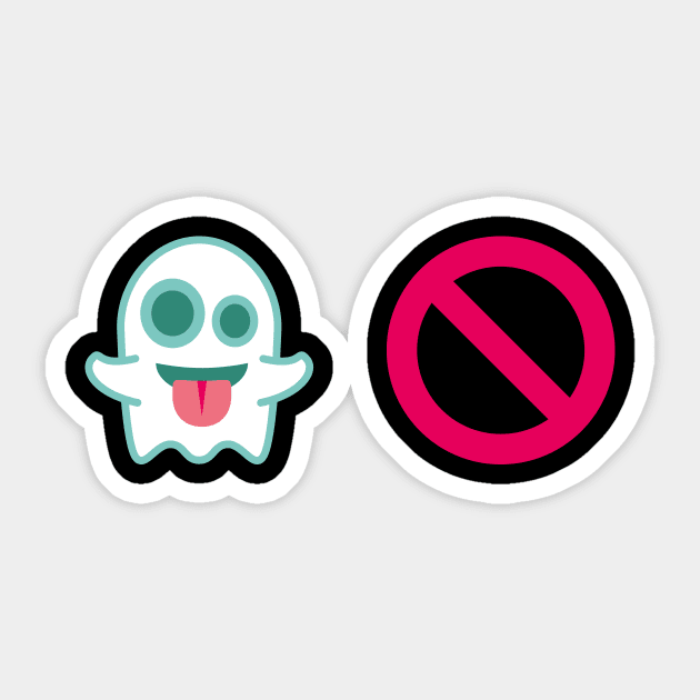 Ghostbusters Emoji Graphic - Ghostbusters - Sticker | TeePublic