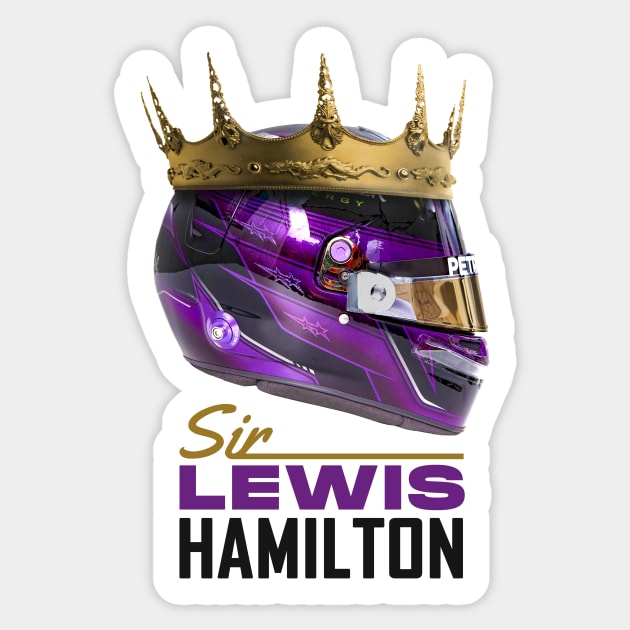 Sir Lewis Hamilton - Lewis - Sticker | TeePublic