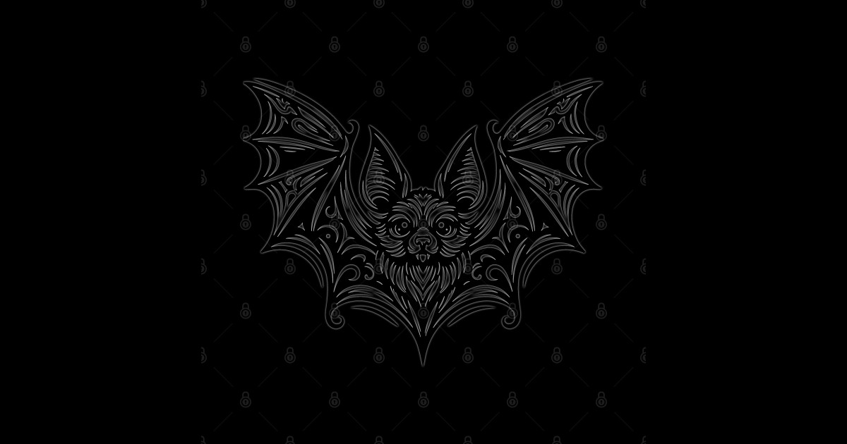 Pretty Bat - Bat - Posters and Art Prints | TeePublic