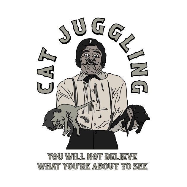 Cat Juggling - The Jerk - T-Shirt | TeePublic