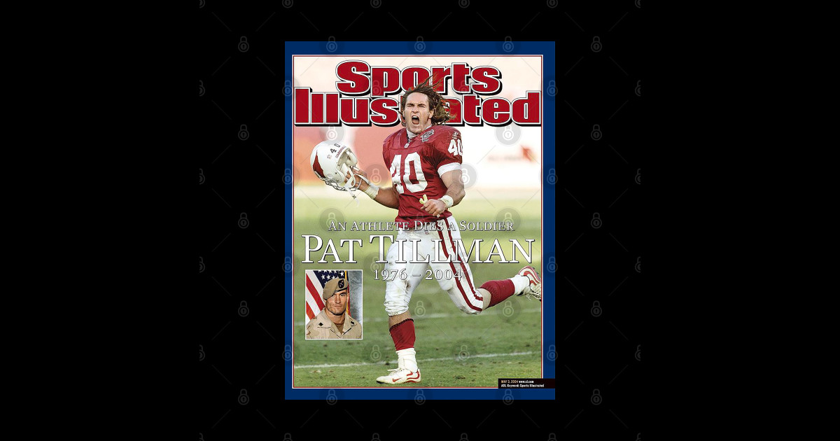 Pat Tillman An Athlete Dies A Soldier - Pat Tillman - Sticker | TeePublic