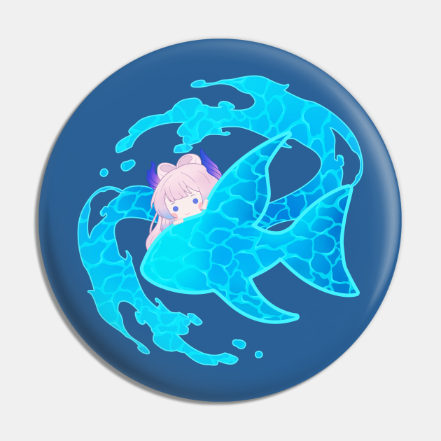 Genshin Impact - Sangonomiya Kokomi Fish - Genshin Impact Kokomi - Pin ...