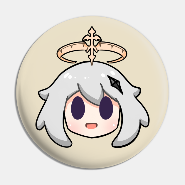 Genshin impact paimon chibi head - Paimon - Pin | TeePublic