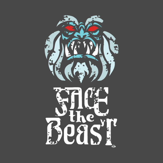 Face the Beast - Disney - T-Shirt | TeePublic