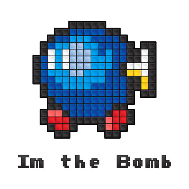 8-Bit Bomb - Art - T-Shirt | TeePublic