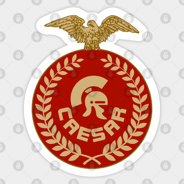 Julius Caesar - Roman Empire. - Julius Caesar - Sticker | TeePublic