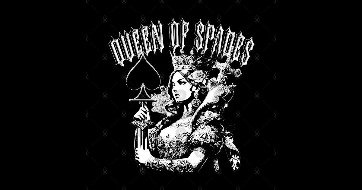 Queen of Spades - Queen Of Spades - Sticker | TeePublic
