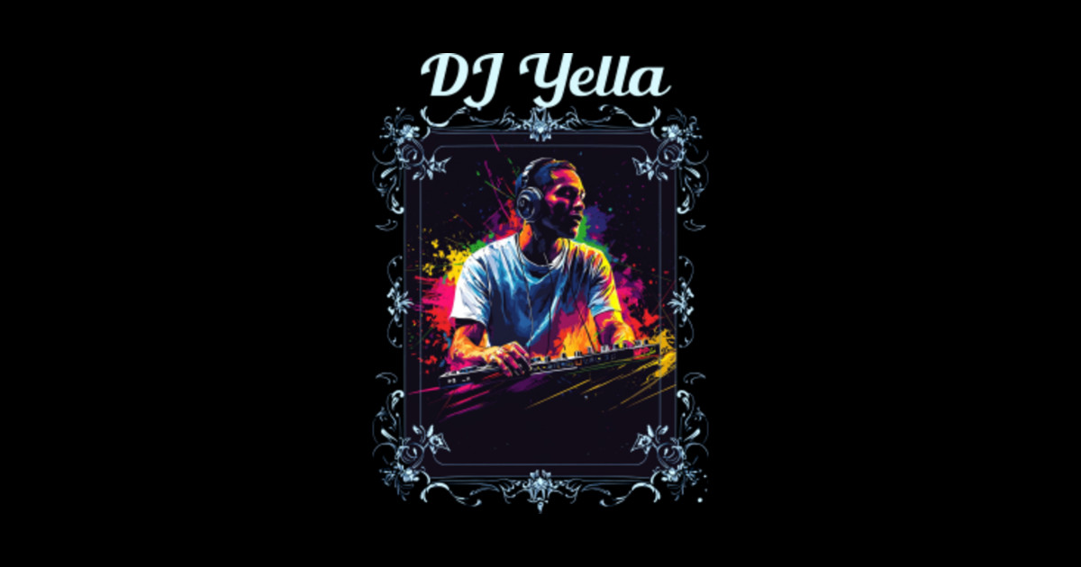 DJ YELLA MUSICIAN FAN ART - Dj Yella Musician Fan Art - Sticker | TeePublic
