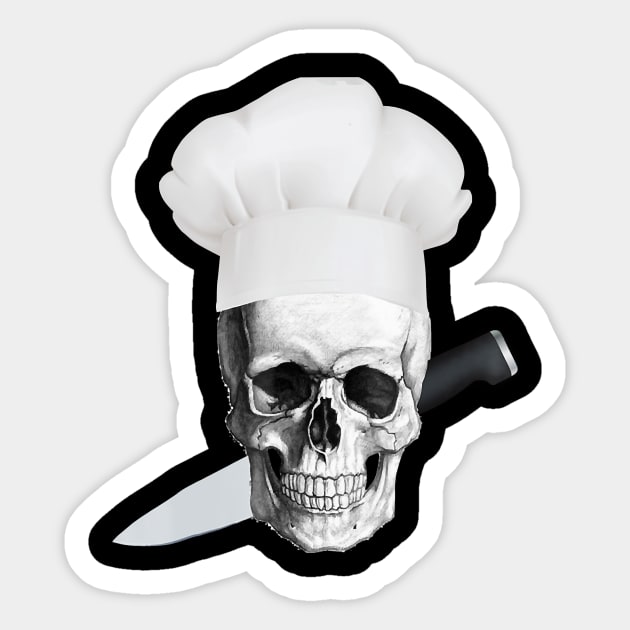 Culinary BBQ Chef hat - Culinary Bbq Chef Hat - Sticker | TeePublic