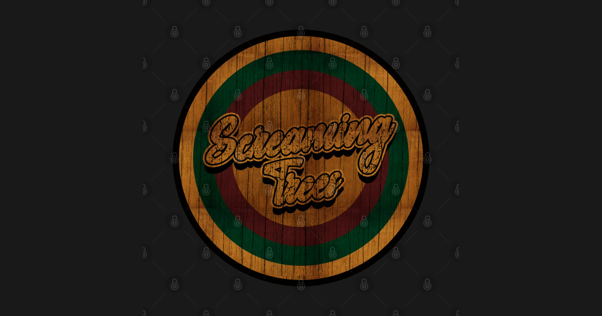 Circle Retro Screaming Trees - Screaming Trees - T-Shirt | TeePublic