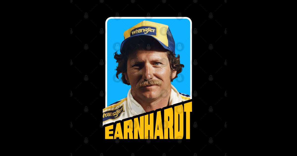 Dale Trading Card - Dale Earnhardt - Sticker | TeePublic