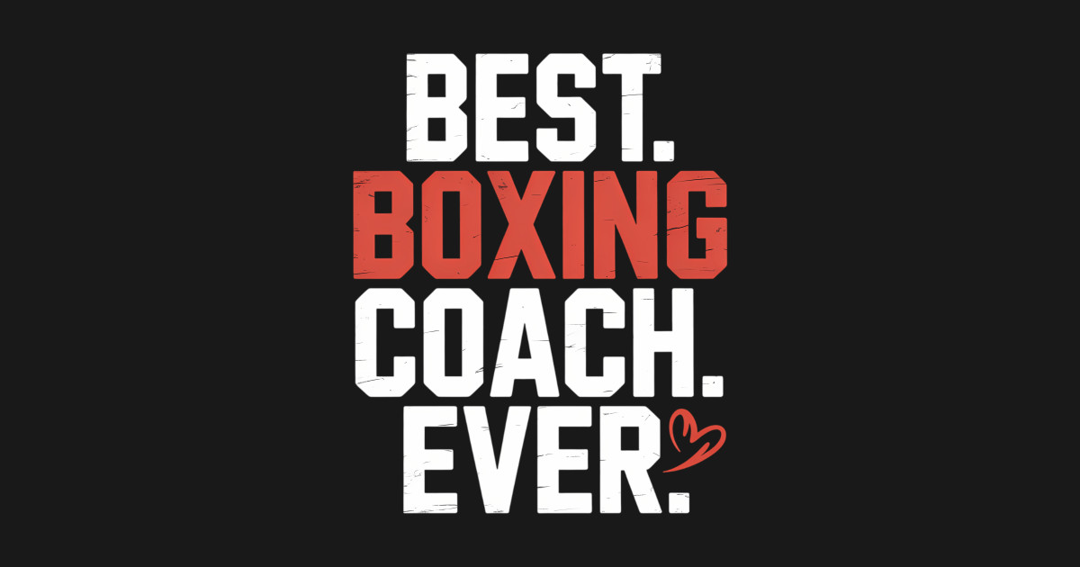 Boxing Coach Support Lovers Funny - Boxing Coach Support - T-Shirt ...