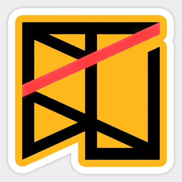 The BUKTU Logos - Music - Sticker | TeePublic