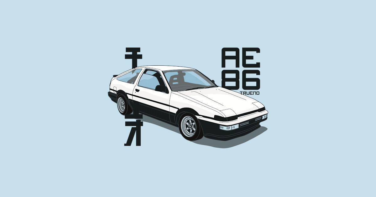 AE86 TRUENO - Ae86 - T-Shirt | TeePublic