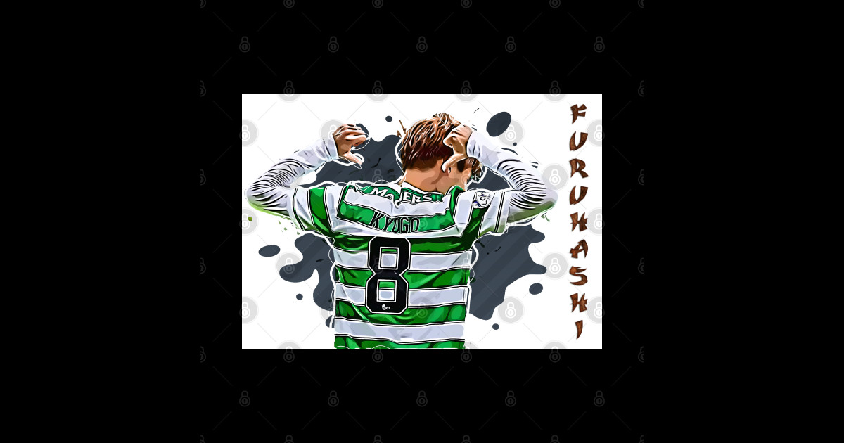 Kyogo Furuhashi - Celtic - Sticker | TeePublic