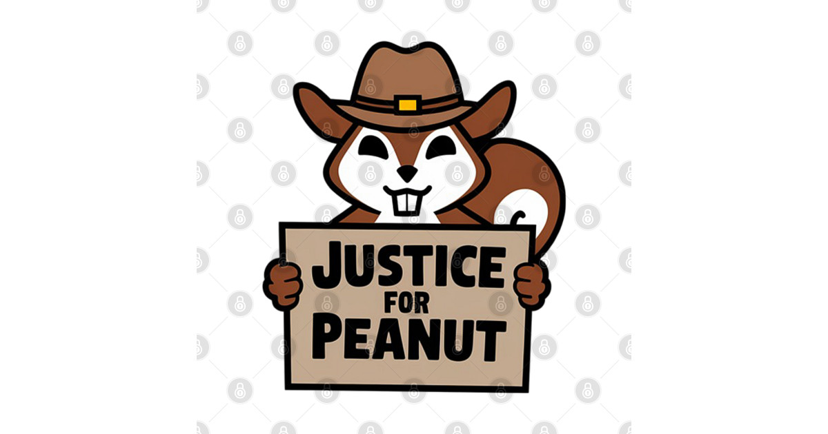 Justice-for-peanut - Justice For Peanut - T-Shirt | TeePublic