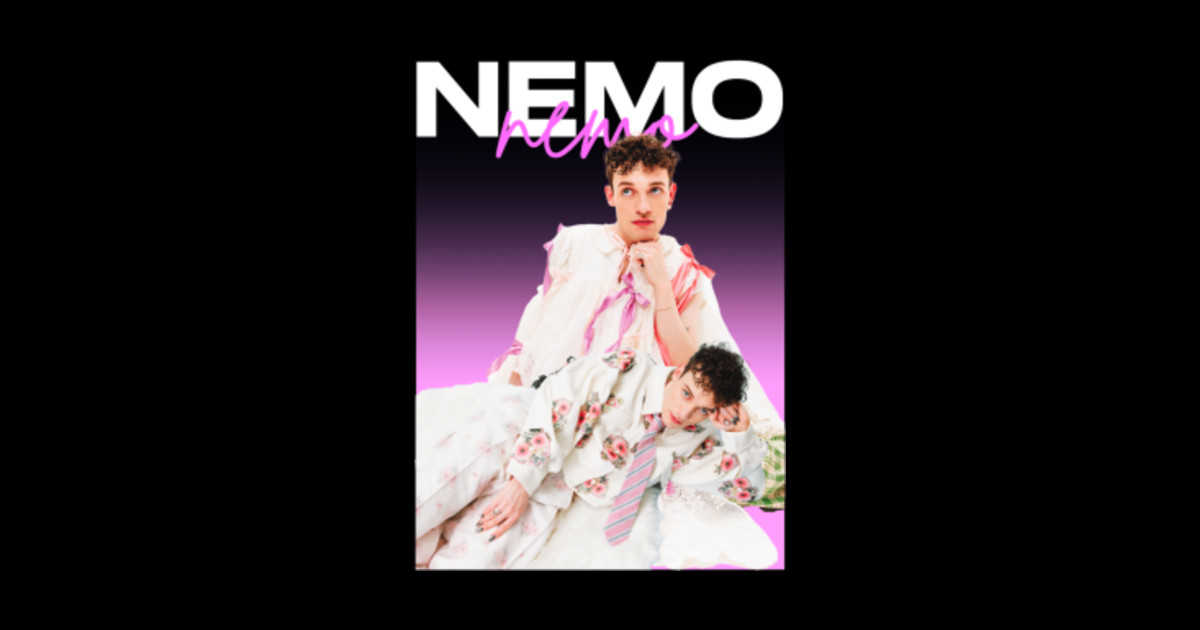 Nemoo The Code Winner Eurovision 2024 Switzerland Merch - Nemo ...