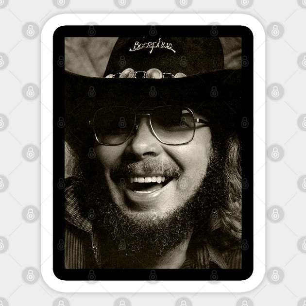 Hank Williams Jr / Vintage - Hank Williams Jr - Sticker | TeePublic