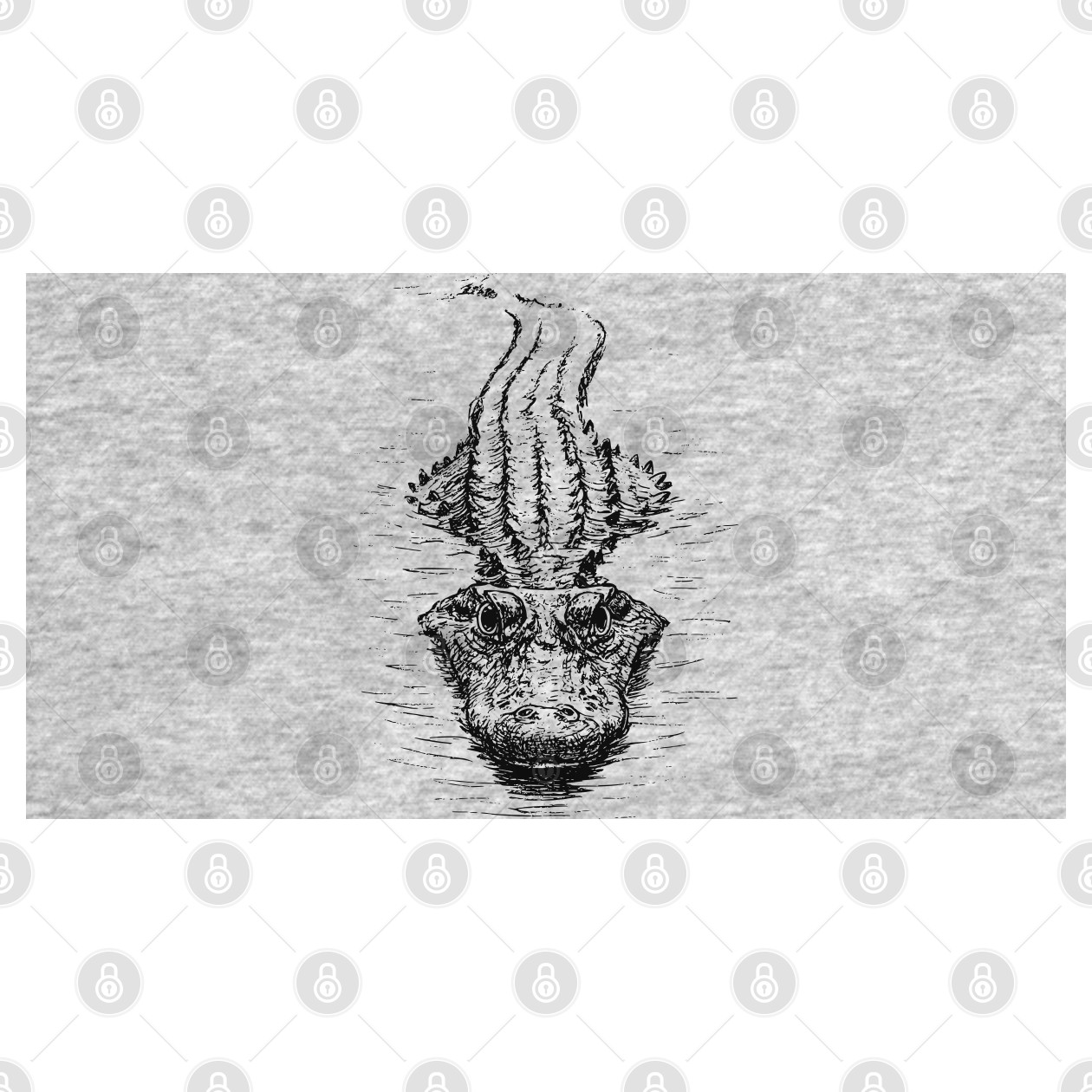 Croc 'n' Roll Sneaky Croc - Crocodile - T-Shirt | TeePublic
