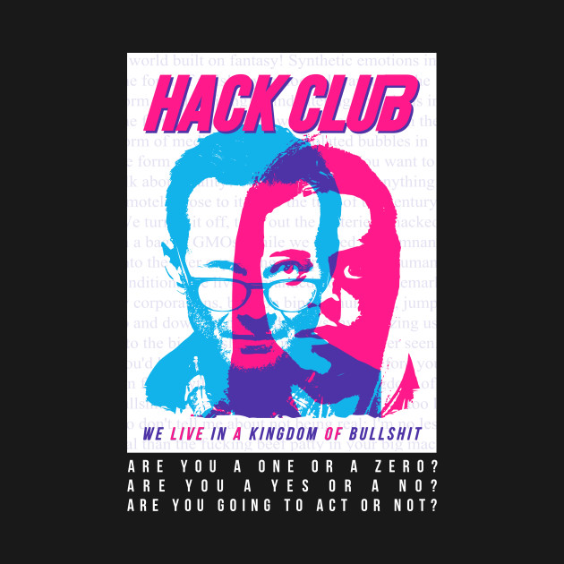 Hack club - Mr Robot - T-Shirt | TeePublic
