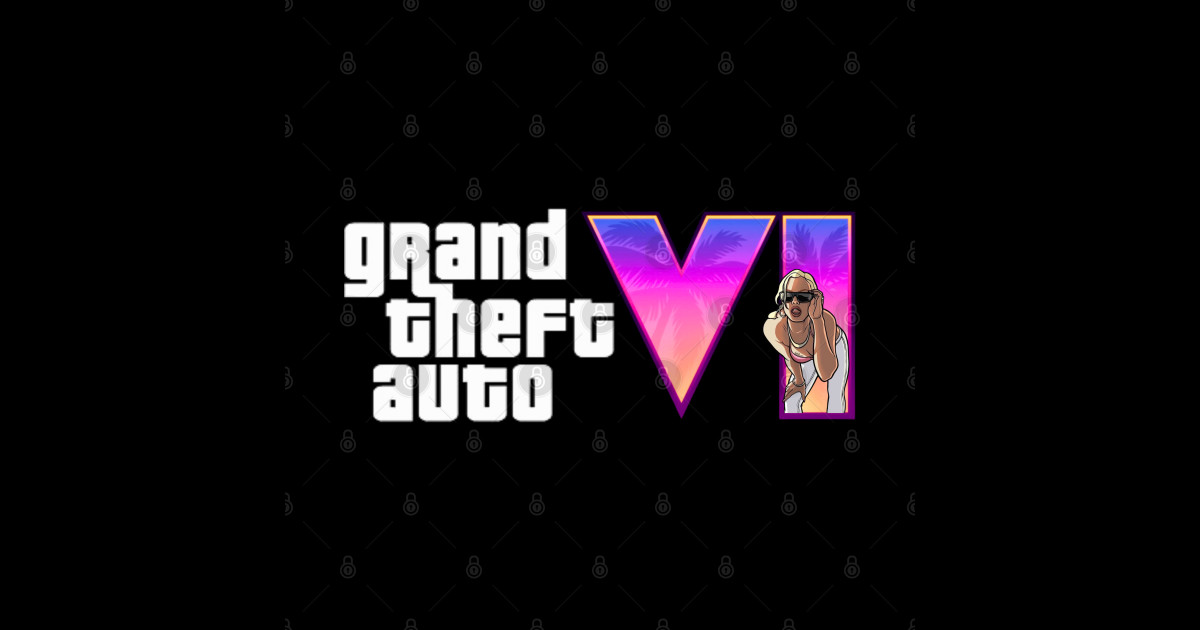 GTA 6 (Grand Theft Auto)-cool game design - Gta 6 - Posters and Art ...