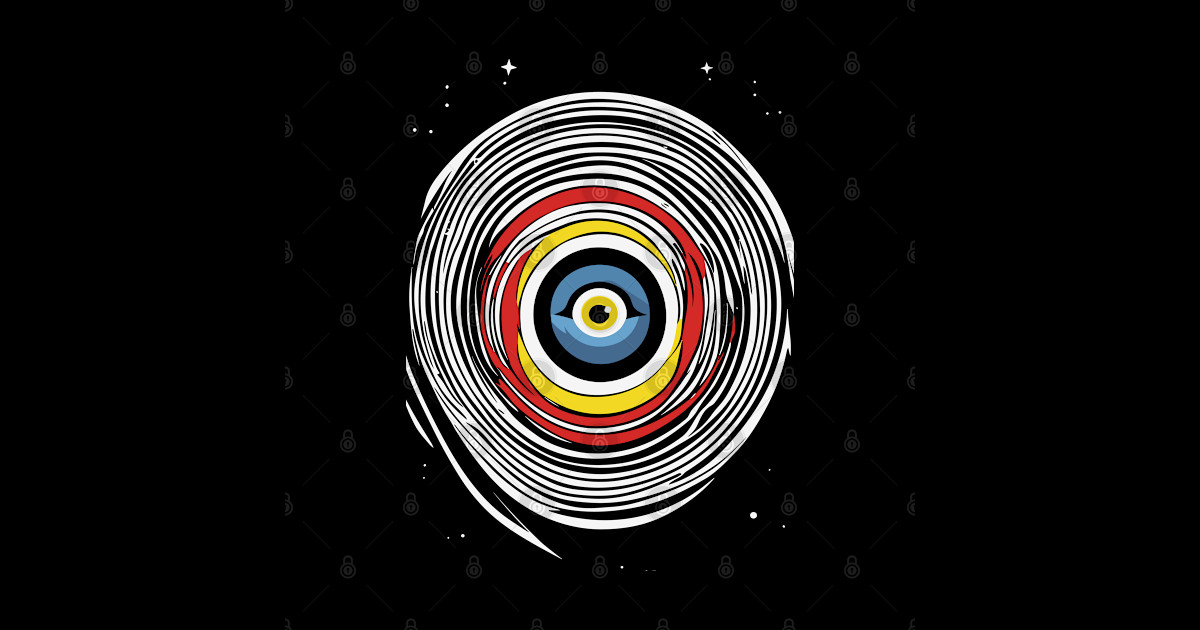 Magic Eye - Magic Eye - Sticker | TeePublic