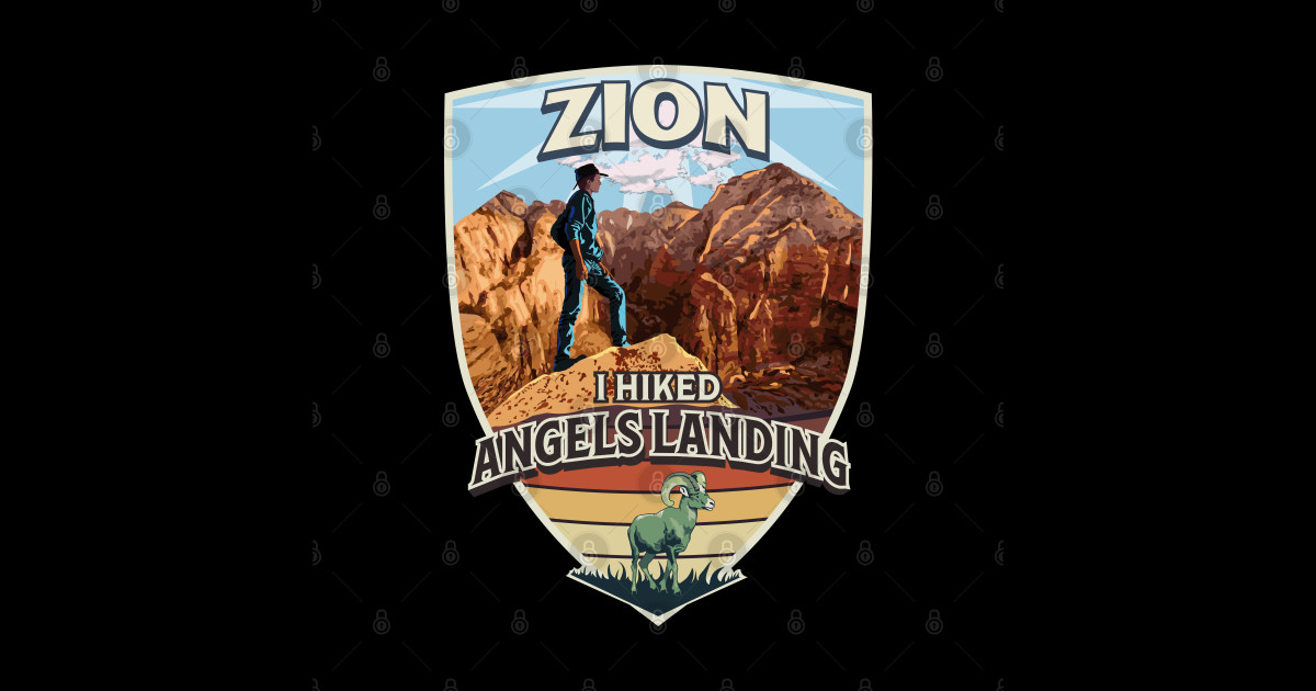 Zion National Park I Hiked Angels Landing with Hiker and Bighorn Sheep ...