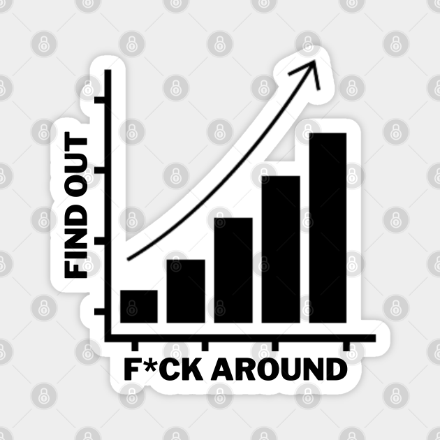 Funny Fuck Around And Find Out Diagram Chart - Fuck Around And Find Out ...