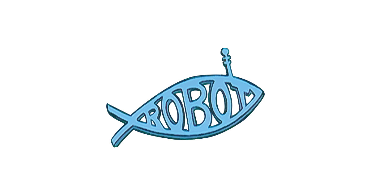 Robot Jesus fish - Futurama - T-Shirt | TeePublic
