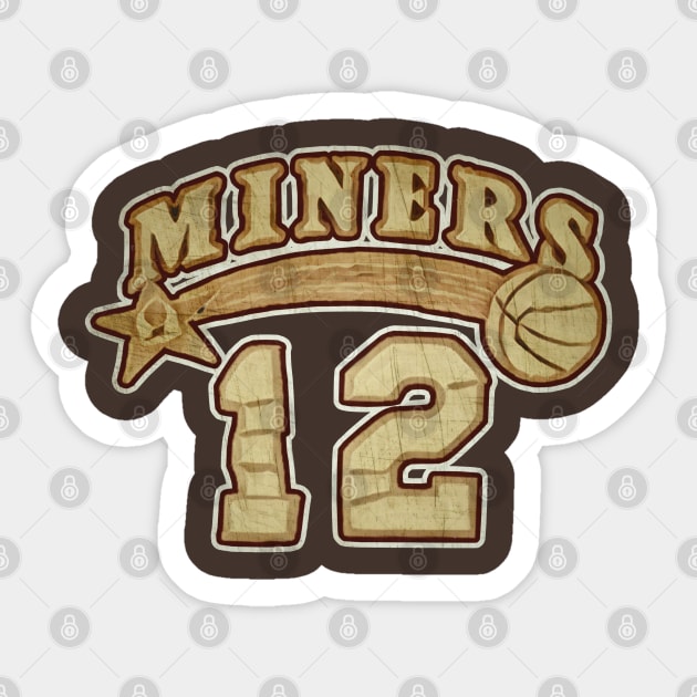 Scranton Miners Basketball - Scranton - Sticker | TeePublic