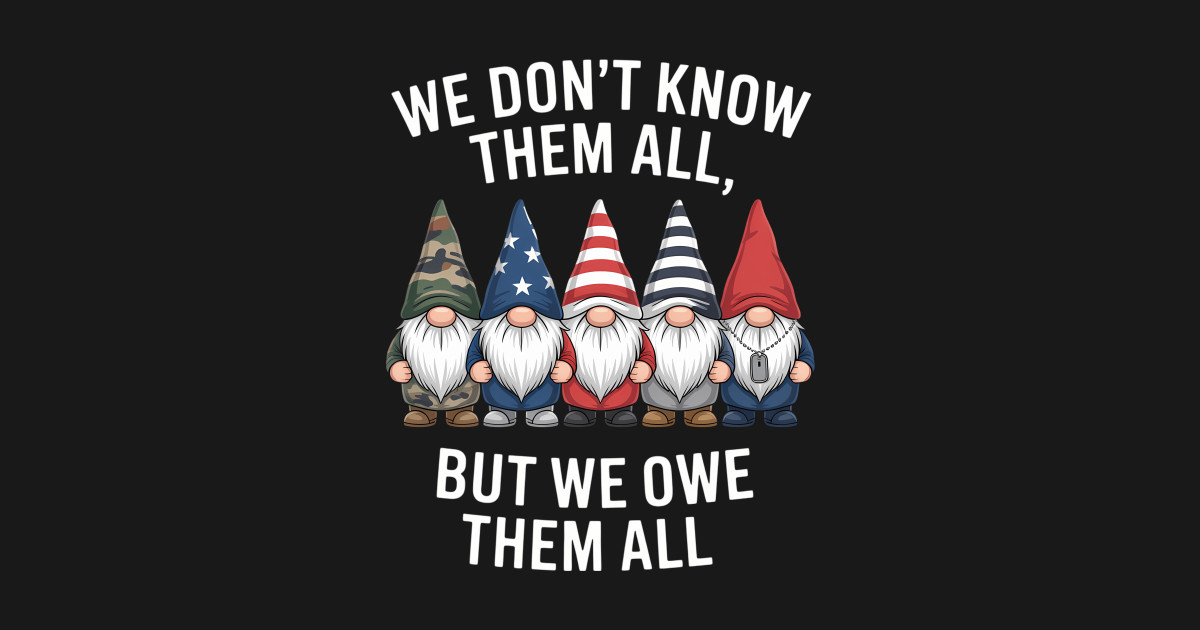 Memorial Day Gnomes Patriotic 4th of July Veteran Lovers - Memorial Day ...