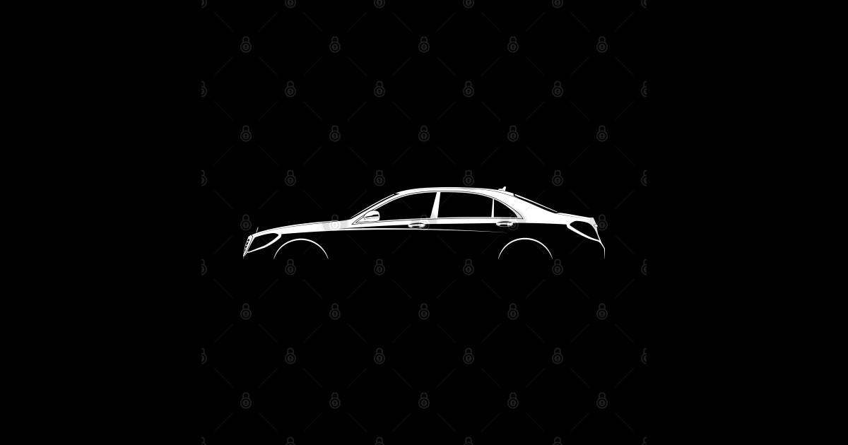 Mercedes-Benz S-Class (W222) Silhouette - Mercedes Benz S Class ...