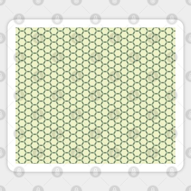 Hexagonal Pattern - Hexagon - Sticker | TeePublic