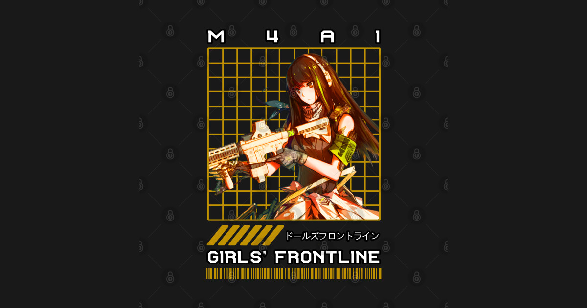 M4A1 | Girls Frontline - Girls Frontline - T-Shirt | TeePublic