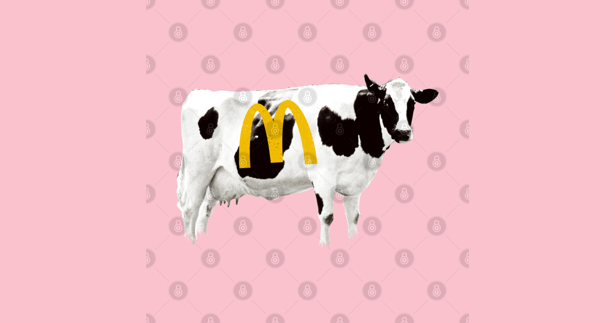 Mc Cow - Cow - T-Shirt | TeePublic