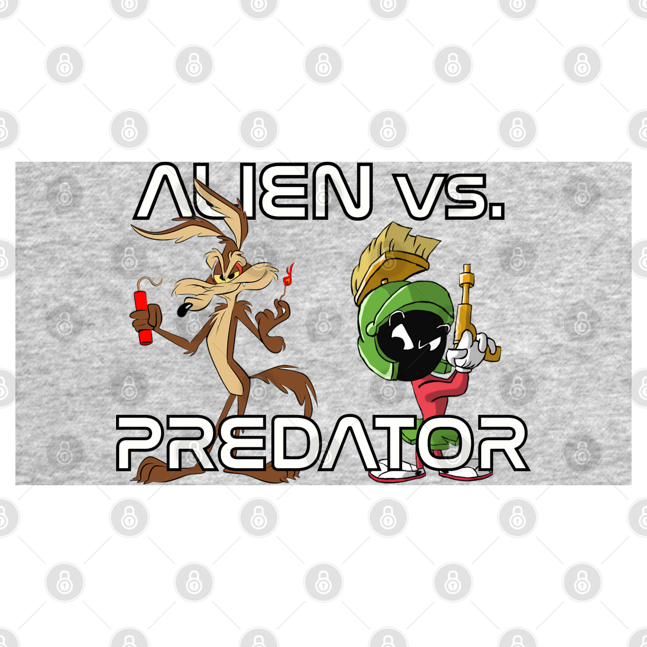 Loony Alien vs. Predator - Alien Vs Predator - T-Shirt | TeePublic
