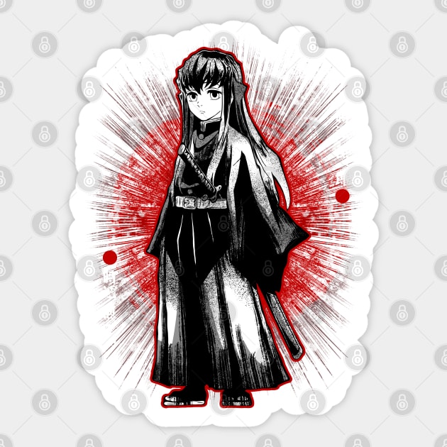 Muichiro Tokito 12 - Muichiro Tokito - Sticker | TeePublic