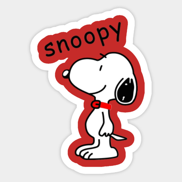 Snoopy - Snoopy - Sticker | TeePublic