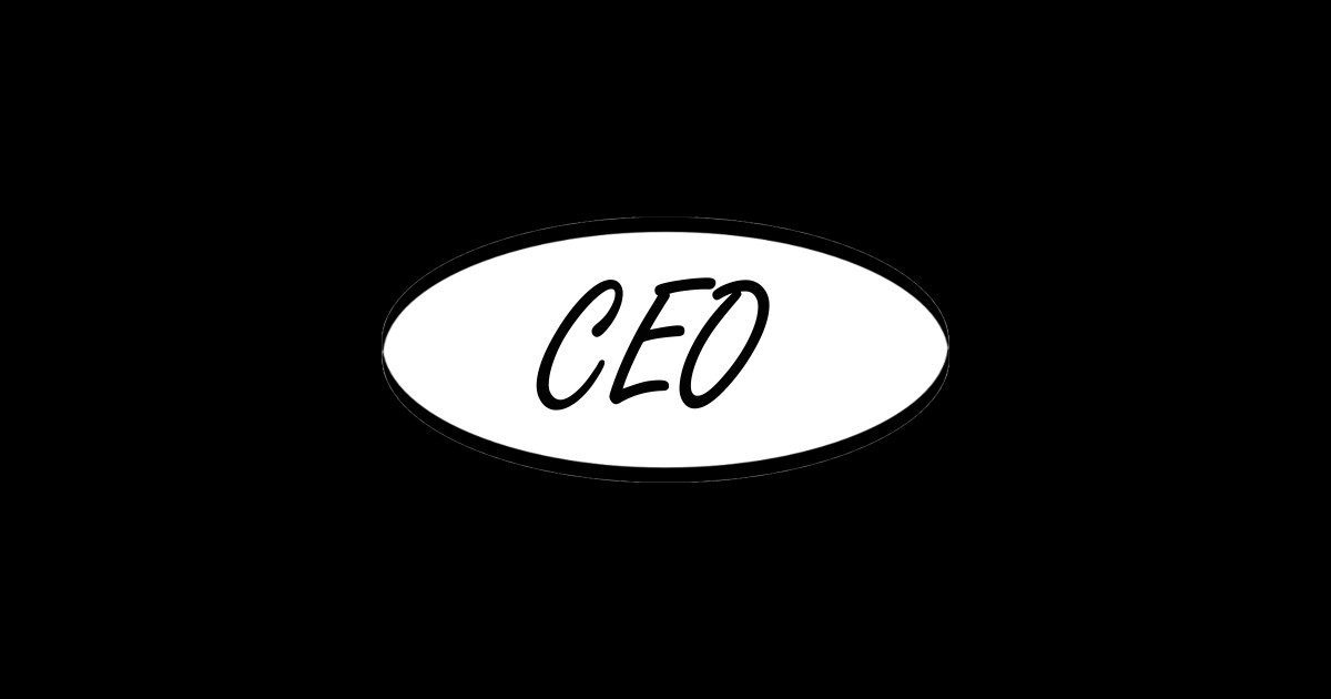 ceo - Ceo - Sticker | TeePublic